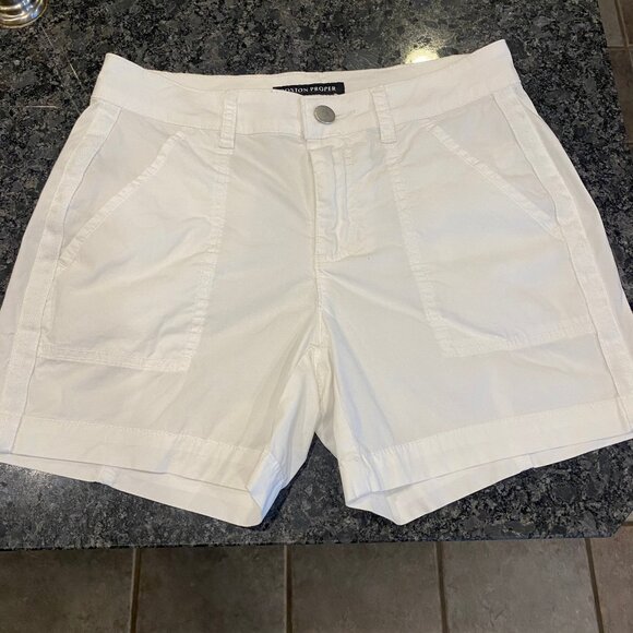 Boston Proper | Shorts | Boston Proper Bright White Shorts Size 4 ...